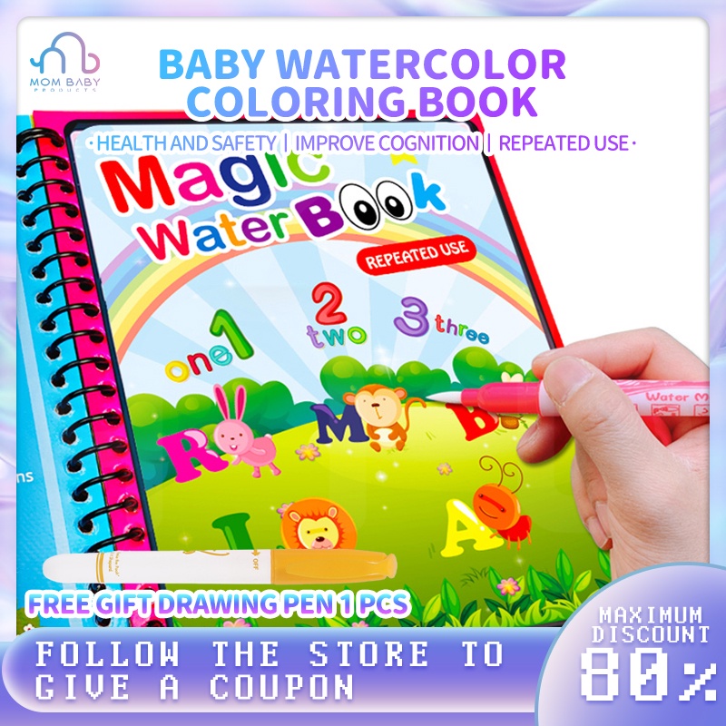 Magic Coloring Book For Kids Magic Pen Drawing Book Kids Painting Toys ...