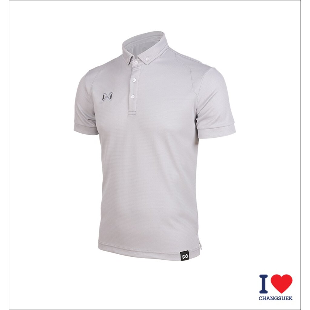 WARRIX Polo Shirt Short Sleeve Gray-Green Light Breathable Can Be Worn ...