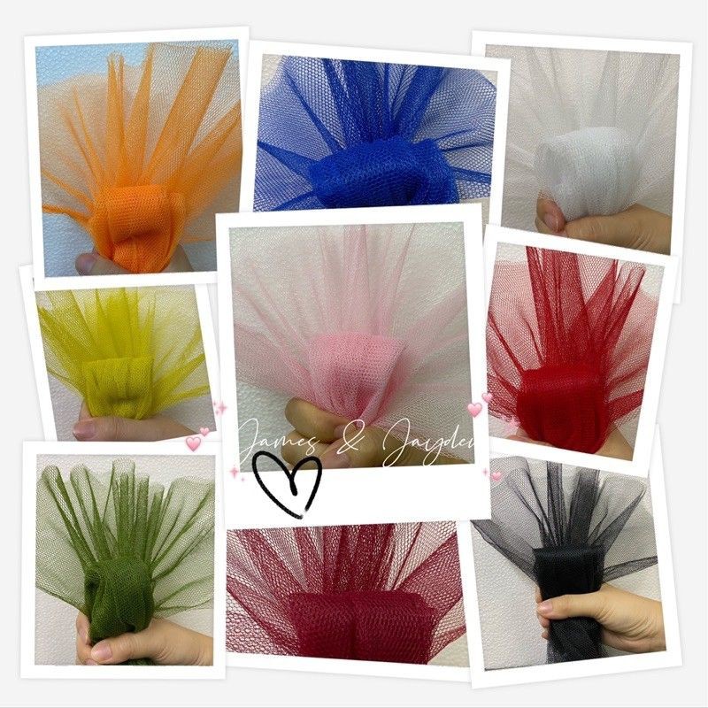 Kain Net / Net Hamper / Hampers Net / Wedding Car Decoration Net / Net ...