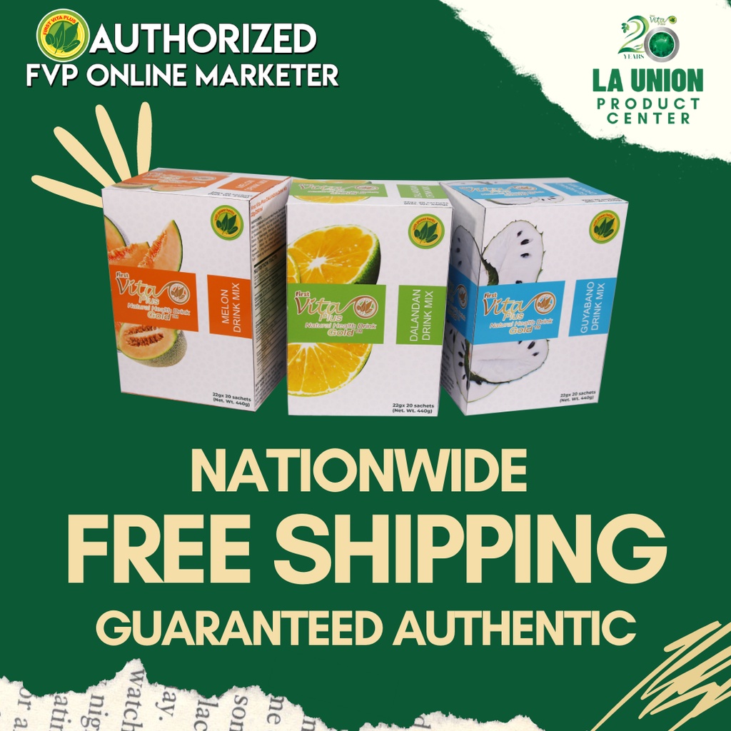 FIRST VITA PLUS GOLD LINE (DALANDAN, MELON, GUYABANO) | Shopee Philippines