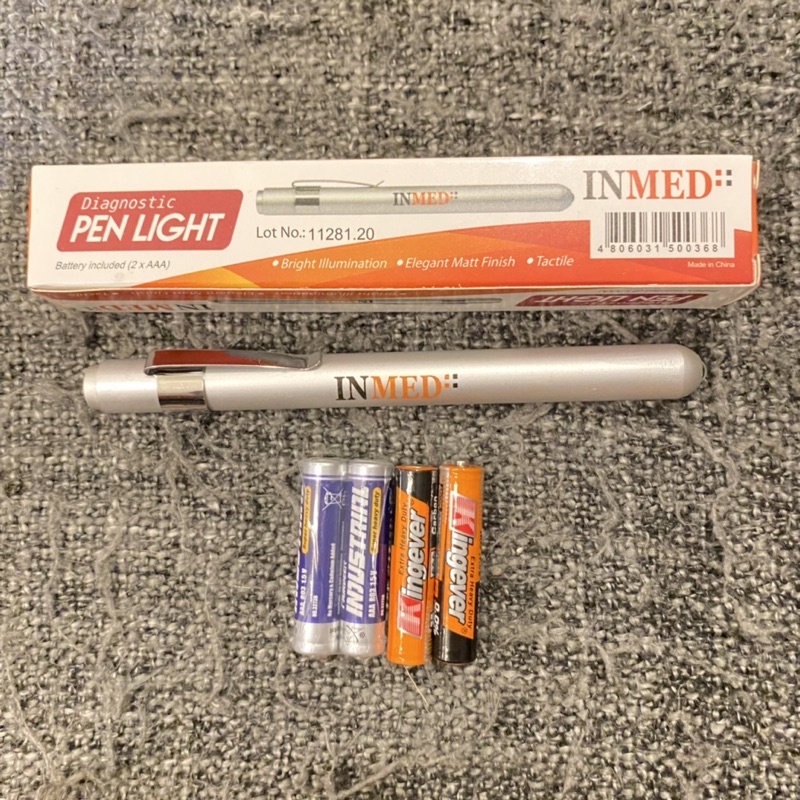 Pen Light (InMed) With Free Batteries Inside | Shopee Philippines