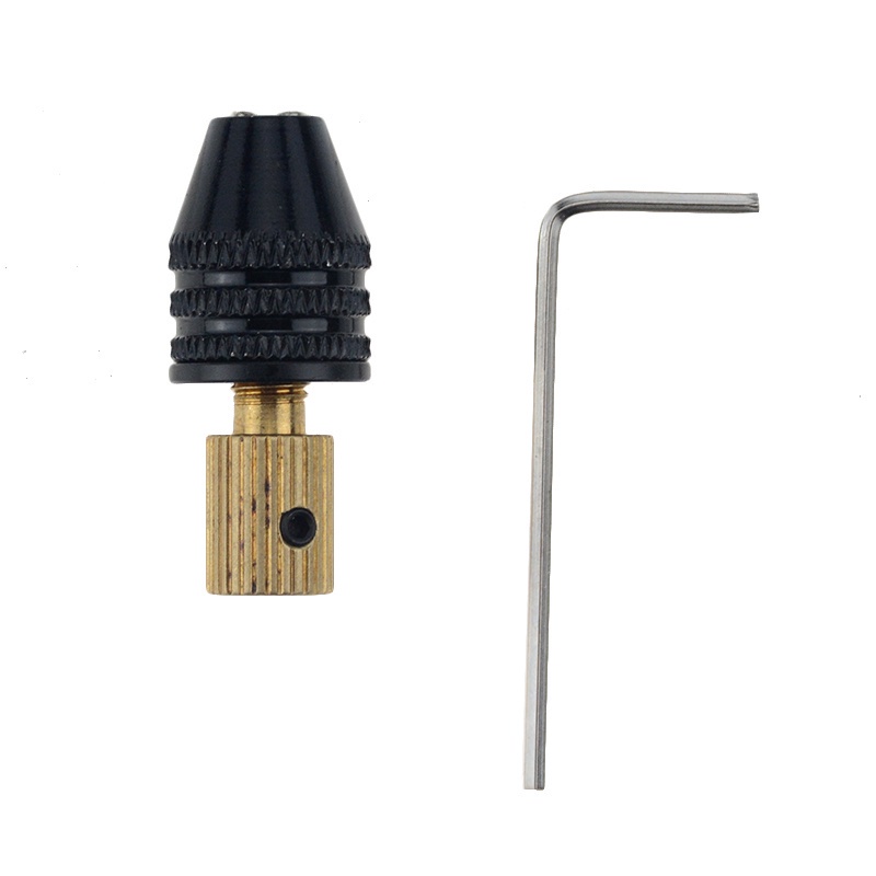 1pc 3.17mm Electric motor shaft Mini Chuck Fixture Clamp 0.3mm-3.5mm ...