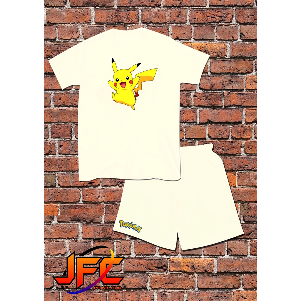 PIKACHU KIDS TERNO JFC PRINTHUB | Shopee Philippines