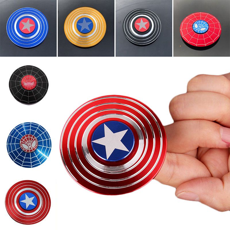 Quality Premium Captain America Shield Spinner With Smooth High-speed ...