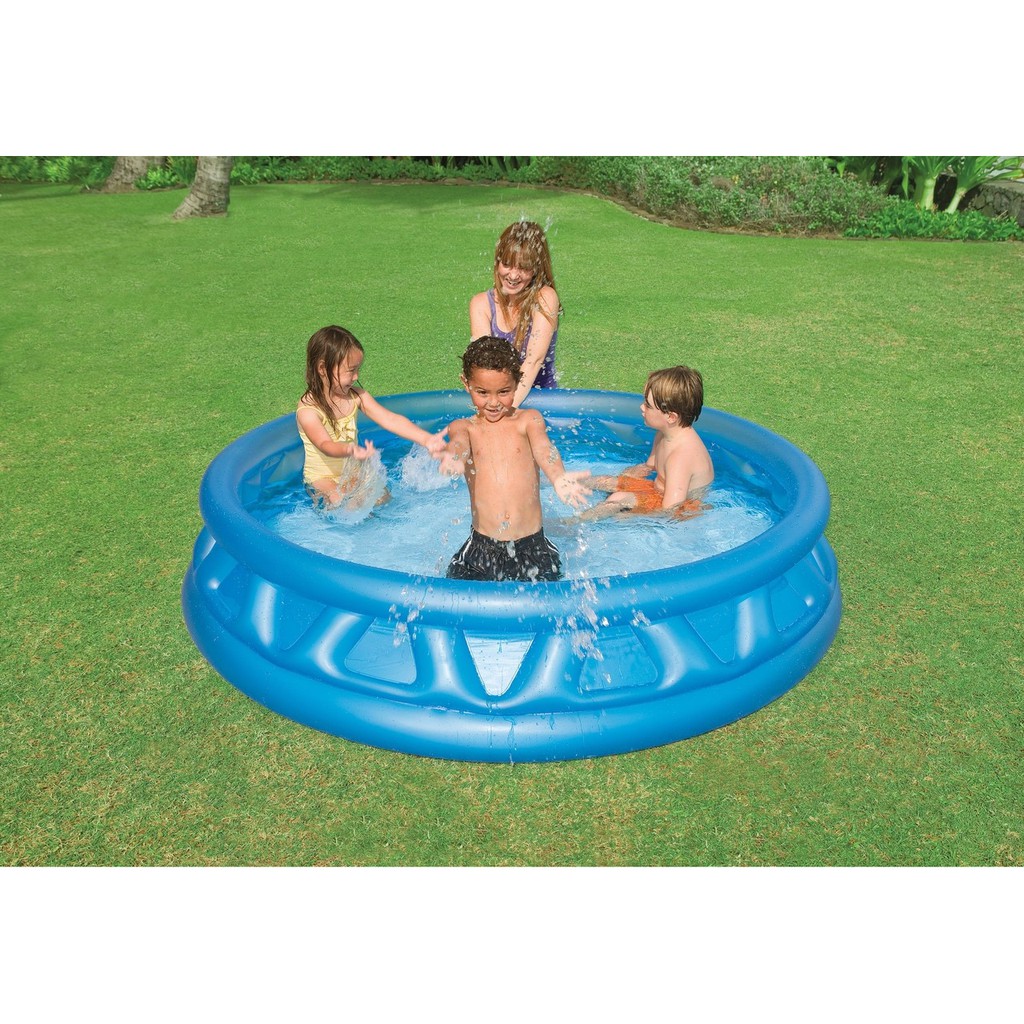INTEX soft side pool inflatable pool [MS] | Shopee Philippines