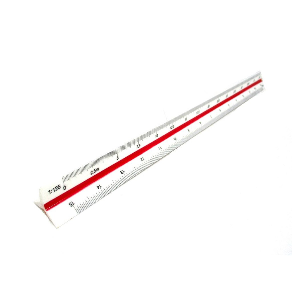Engineer Metric Triangular Scale Ruler 1:100 / 1:250 /1:200 /1:300/1: ...