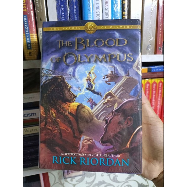 THE BLOOD OF OLYMPUS by RICK RIORDAN (hardcover/sealed) 100% original ...