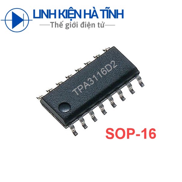 IC equivalent to TPA3116D2 small chip sop-16 | Shopee Philippines