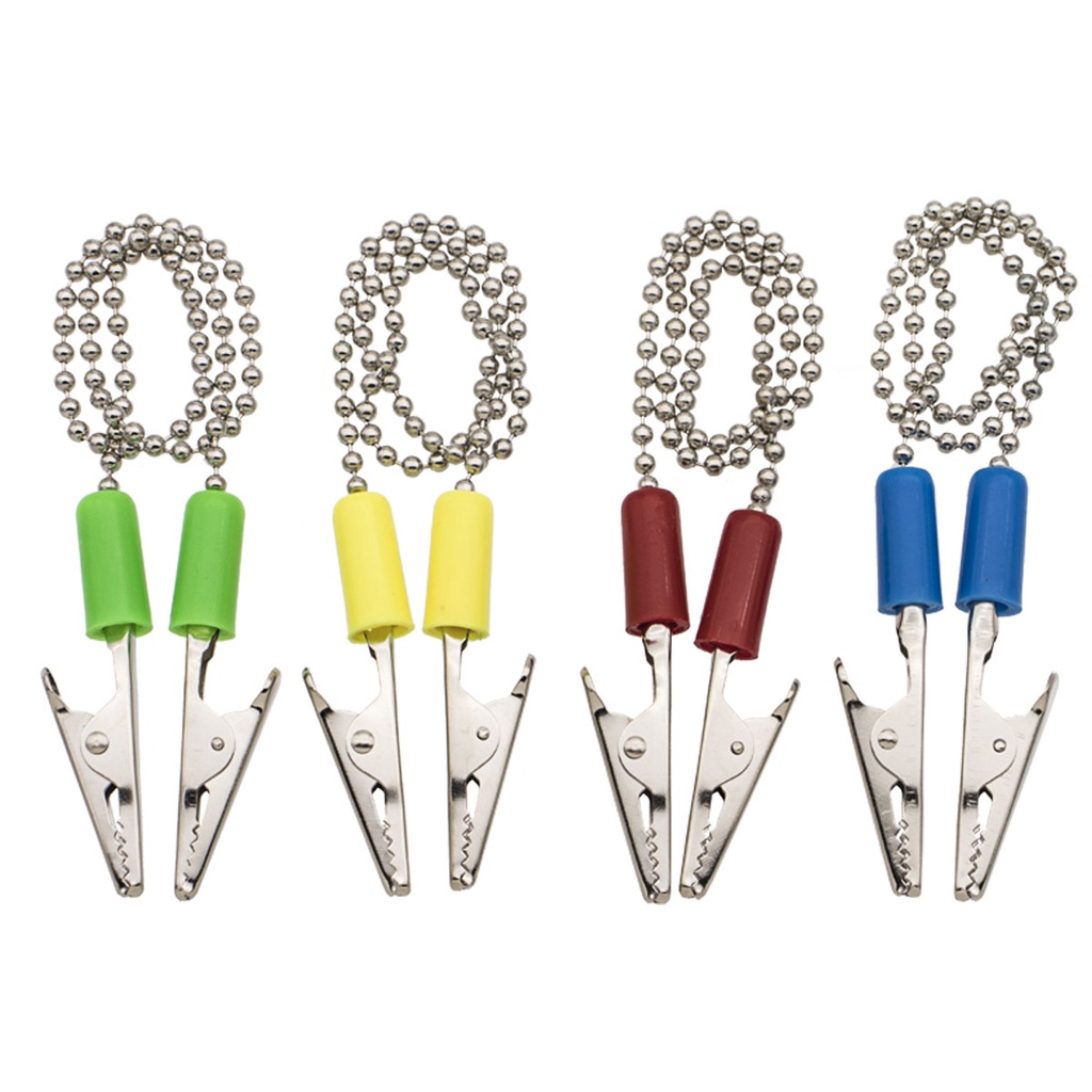 【Ready Stock】1pcs Napkin Clips Bib Holder Clips Colorful Flexible Ball ...