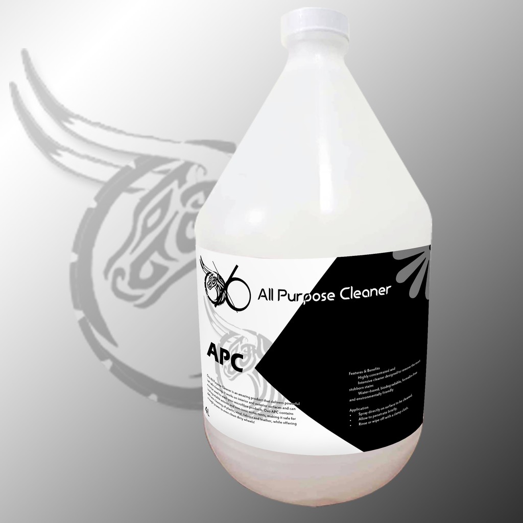 OXO KLEEN APC -Car All Purpose Cleaner - 1 Gallon | Shopee Philippines