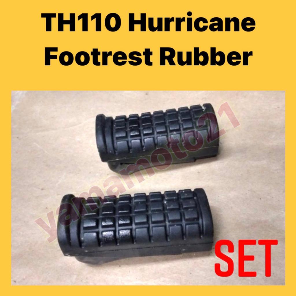 KAN TH110 HURRICANE FRONT FOOTREST RUBBER (2PCS/SET) TH110 HURRICANE ...