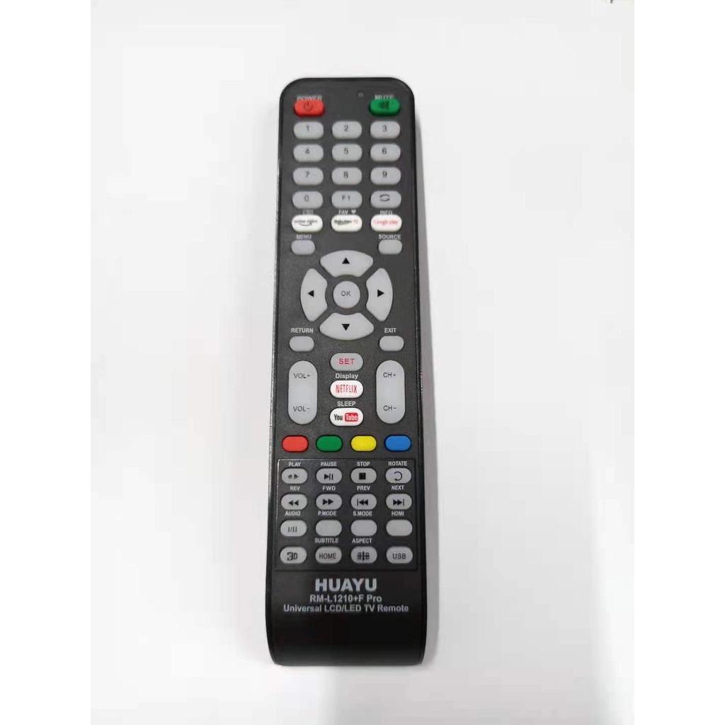 NEW SMART TV Remote Control Huayu RM-L1210+F PRO Universal LCD/LED TV ...