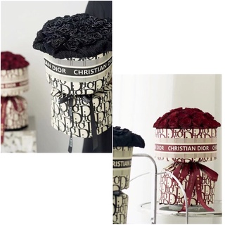 20pcs Double-Sided Dior Printed Wrappers Flower Bouquet Wrapping Paper ...