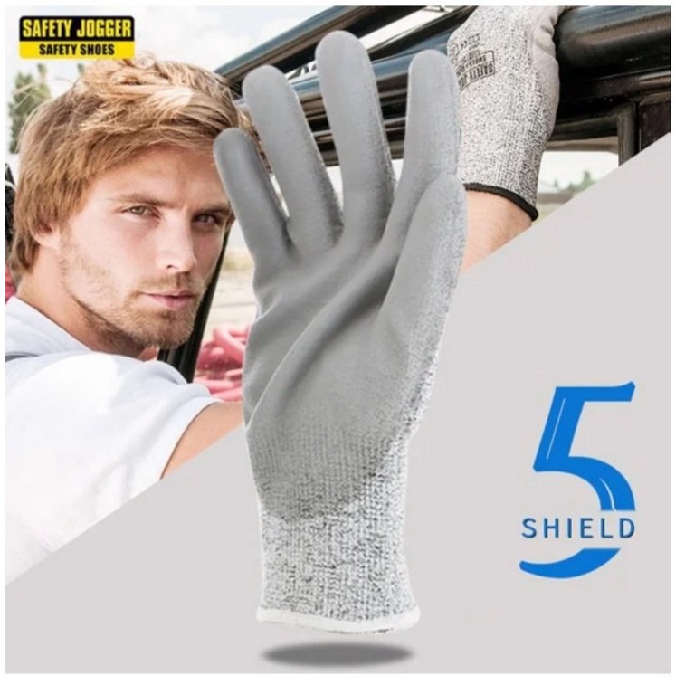 Jogger SHIELD Level 5 Anti-Cut Gloves | Shopee Philippines
