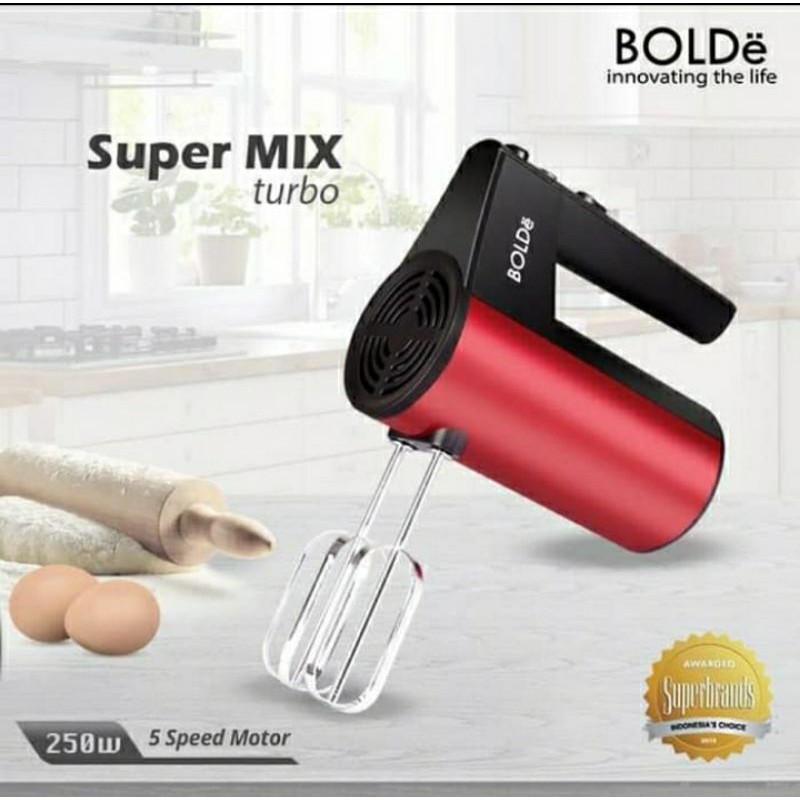 New Bolde Hand Mixer With Hygenic model 1-year Warranty | Shopee ...