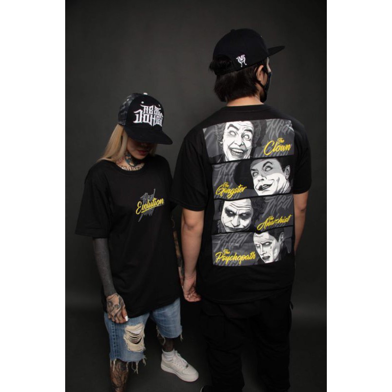 (Official New Store) Real Jokes Clothing JKR Evolution (Black / White ...