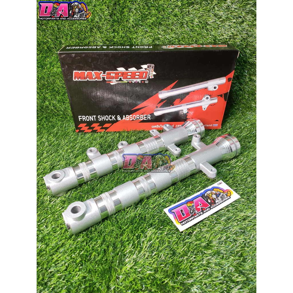 LIGHTEN FRONT SHOCK MAX SPEED V3 SUZUKI RAIDER 150 CARB / RAIDER 150 FI ...