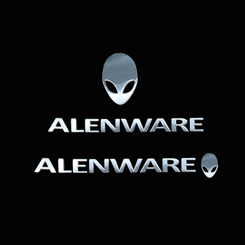 [New metal sticker] Alien logo sign metal sticker alienwar laptop ...