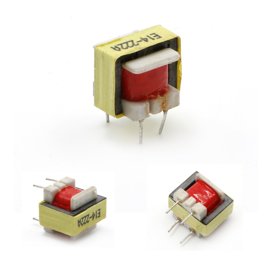 5Pcs 1300 : 8 Ohm Audio Transformer EE14 Transformateur POS ...