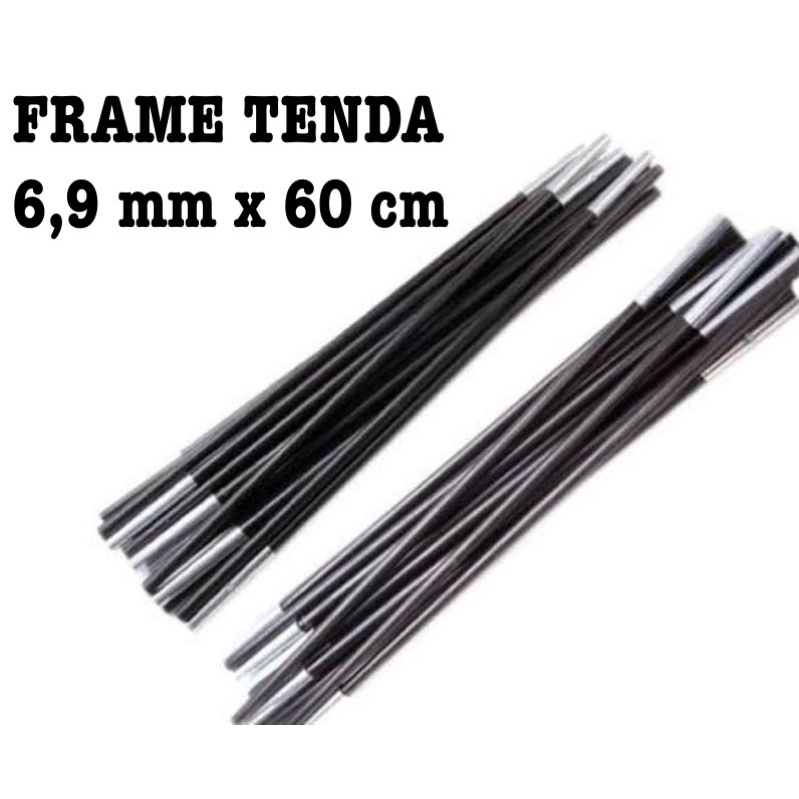 TENDA Tent Frame Frame 6.9mm x 60cm Tent Frame Tent Frame | Shopee ...