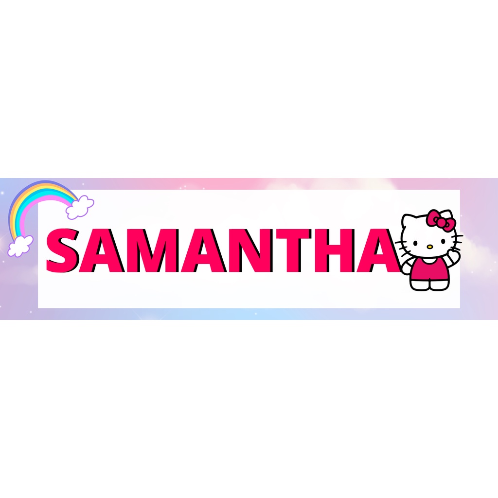 School Name Tag with Adjustable Lanyard | Shopee Philippines