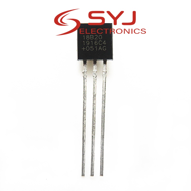 10 PCS Sensor Electronic chip DS18B20 TO-92 18B20 Temperature Sensor IC ...