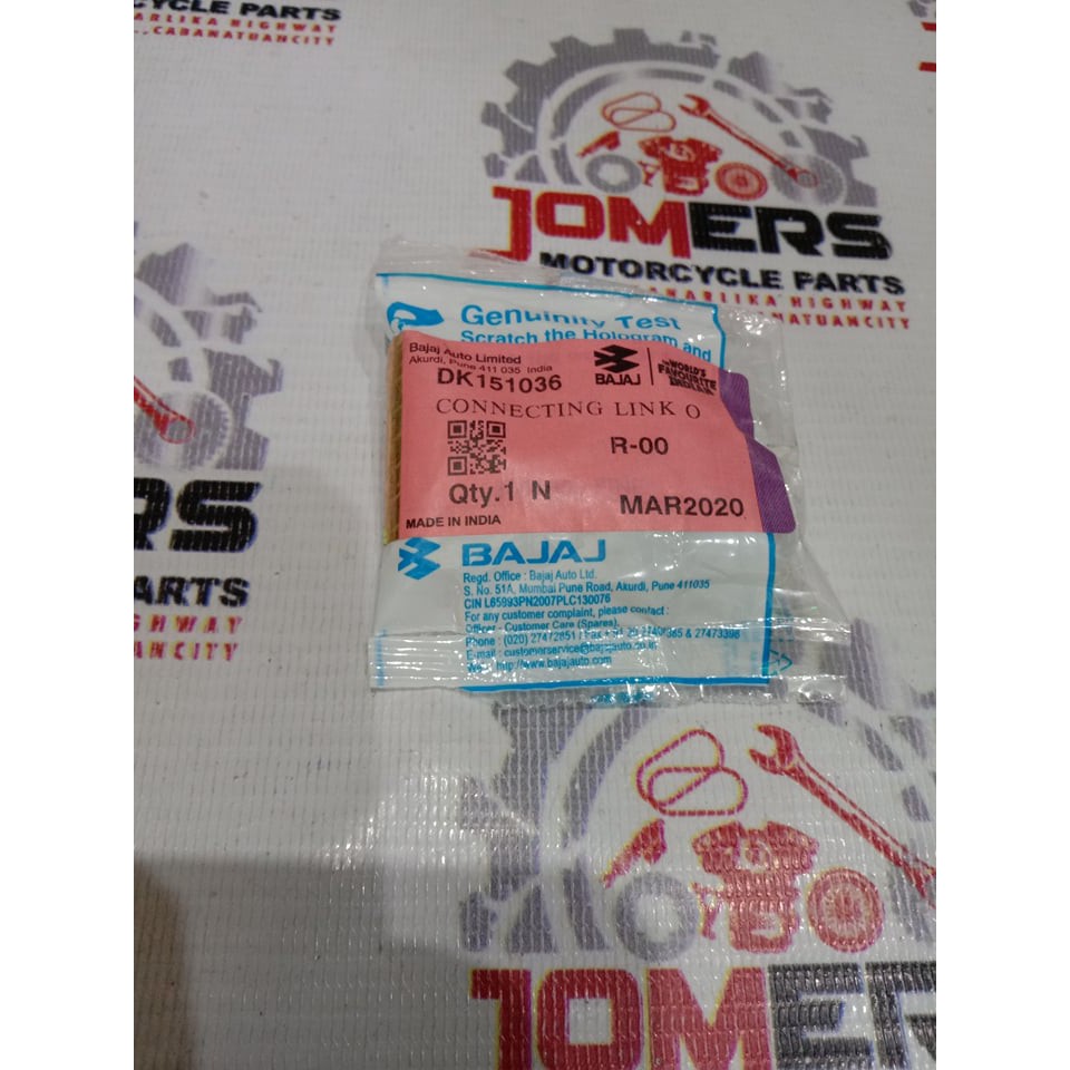 Rouser 180 / 200 / 220 / NS200- 200RS / Dominar 400 Drive Chain Lock ...