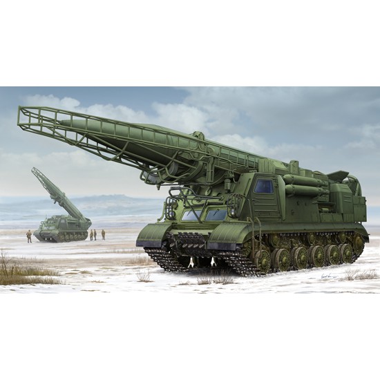 Trumpeter 1/35 Ex-Soviet 2P19 Launcher w/R-17 Missile (SS-1C SCUD B) of ...