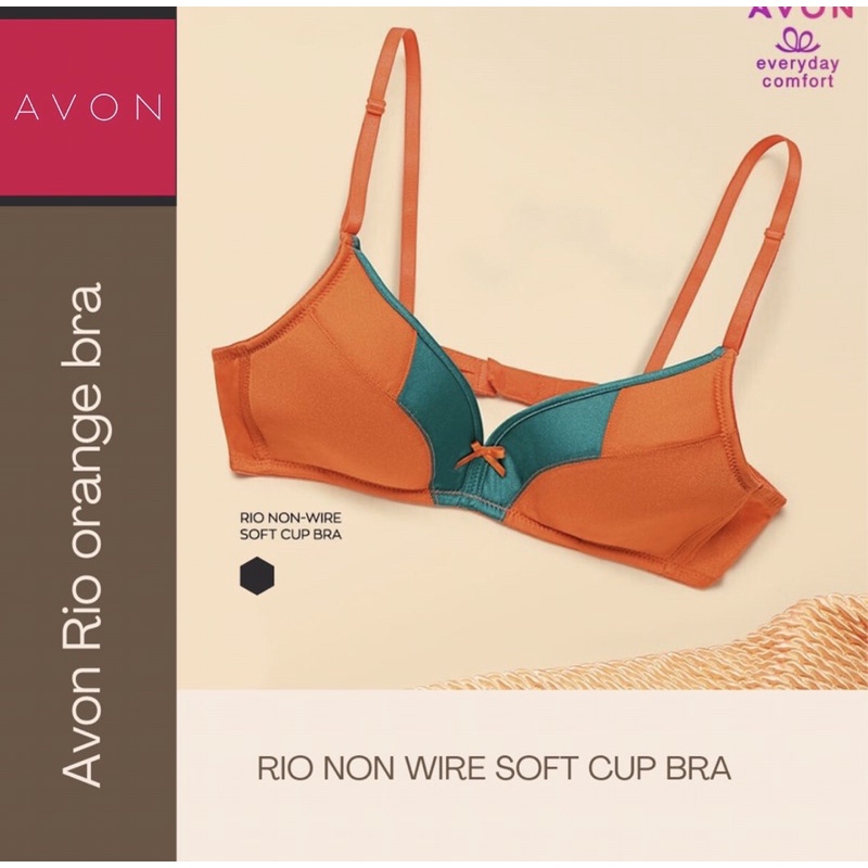 Avon Rio non wire soft cup everyday comfort bra | Shopee Philippines