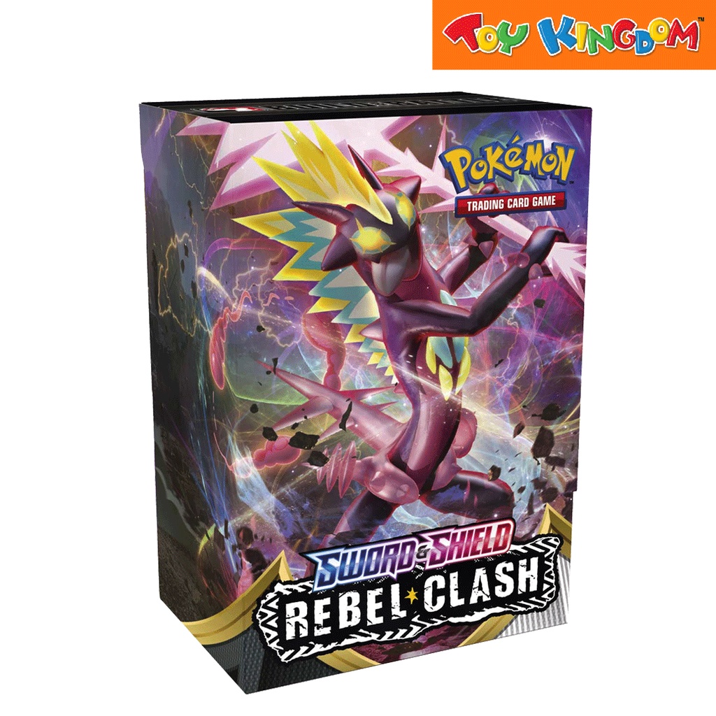 Pokemon Trading Card Game SS2 Rebel Clash Build and Battle Box | Shopee ...