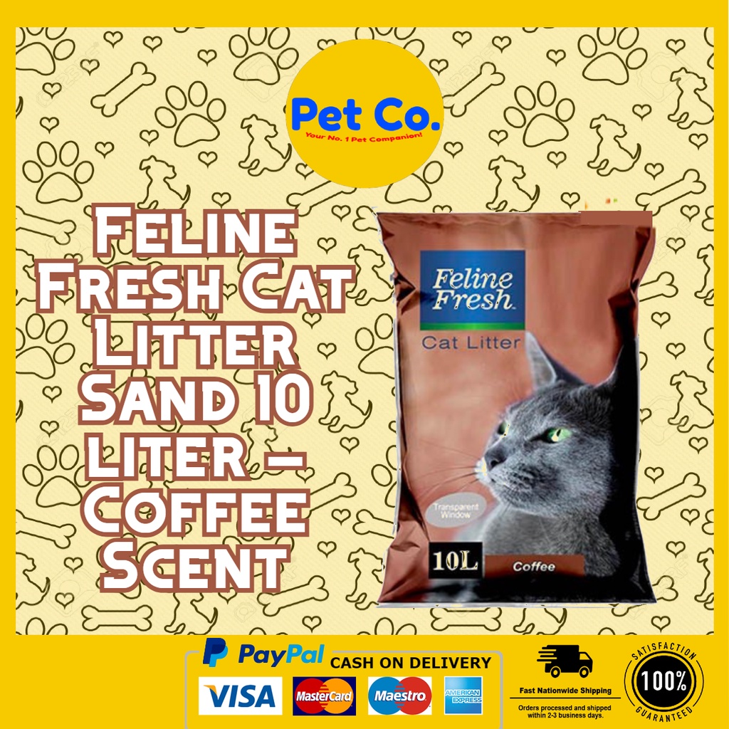 Feline Fresh Cat Litter 10L Clumping (Lavender, Lemon, lemon grass ...
