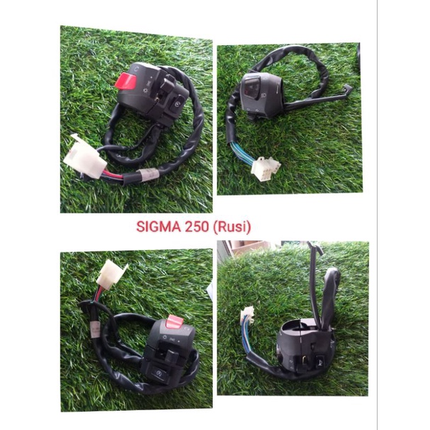 Switch assembly for SIGMA 250 (RUSI) left& right one set | Shopee ...