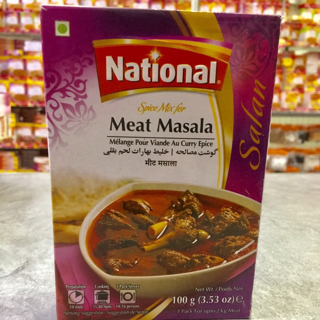 National Meat Masala 100g / Spice Mix Rempah Ratus campuran utk daging ...