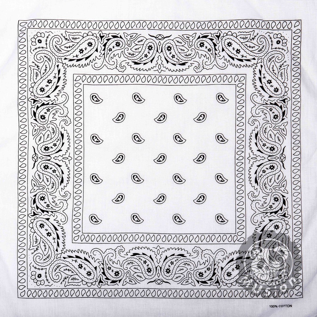 Musion Bandana Panyo 100% Cotton Fashion Hip Hop Classic Paisley ...
