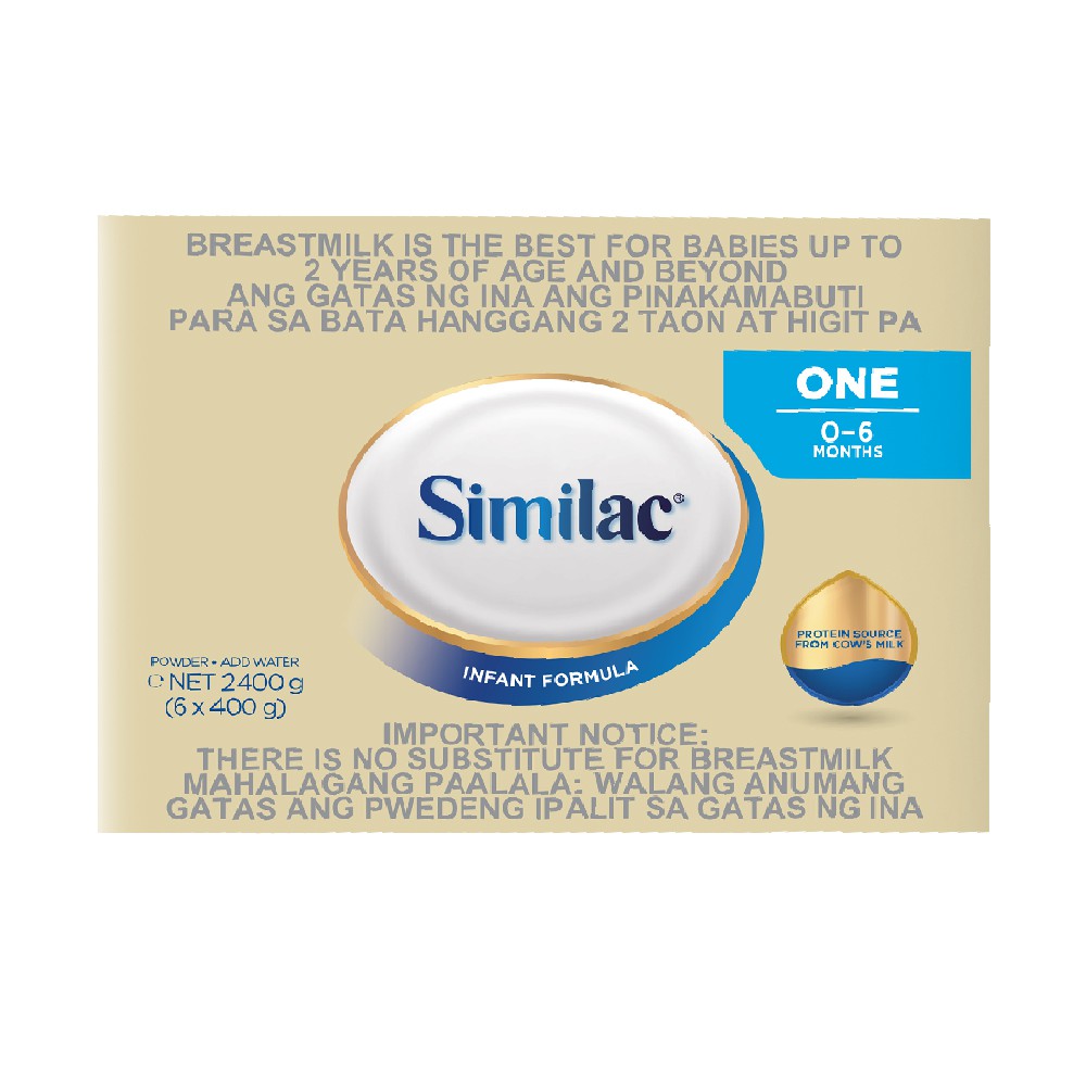 Similac 2.4kg Infant Formula for 0-6 Months Milk Powder | Shopee ...