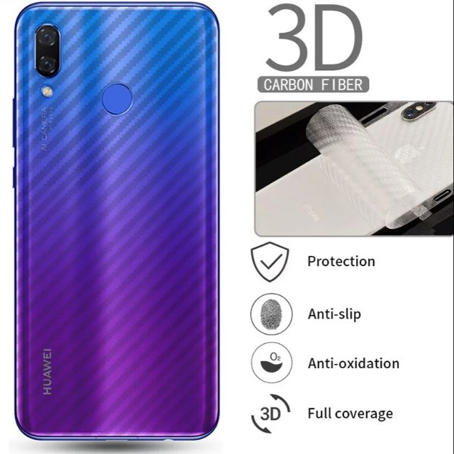 Honor 8X Max 9 V20 V10 Note 10 Carbon Sticker | Shopee Philippines
