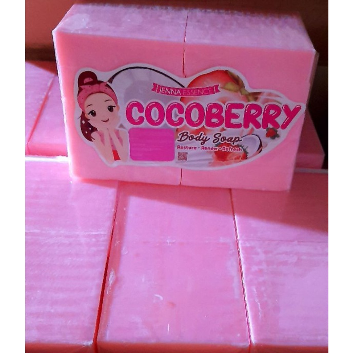 ORIGINAL! NEW CIRCLE CUT COCOBERRY BODY SOAP 1KILO PACK 20PCS | Shopee ...