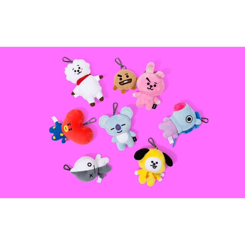 AUTHENTIC BT21 Bag Charm 12cm (ORIGINAL AND OFFICIAL BTS MERCH ...