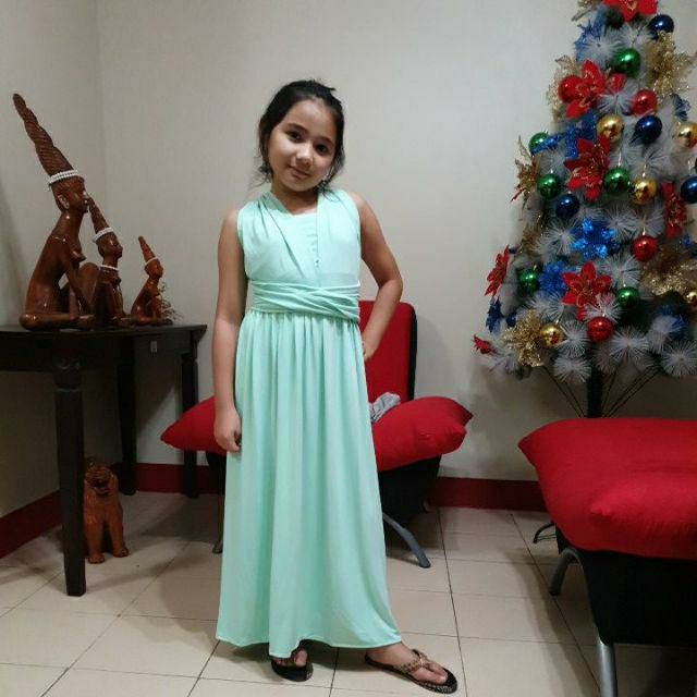 INFINITY DRESS CUSTOMIZED FOR KIDS WITH ATTACHED TUBE(PREMIUM QUALITY ...