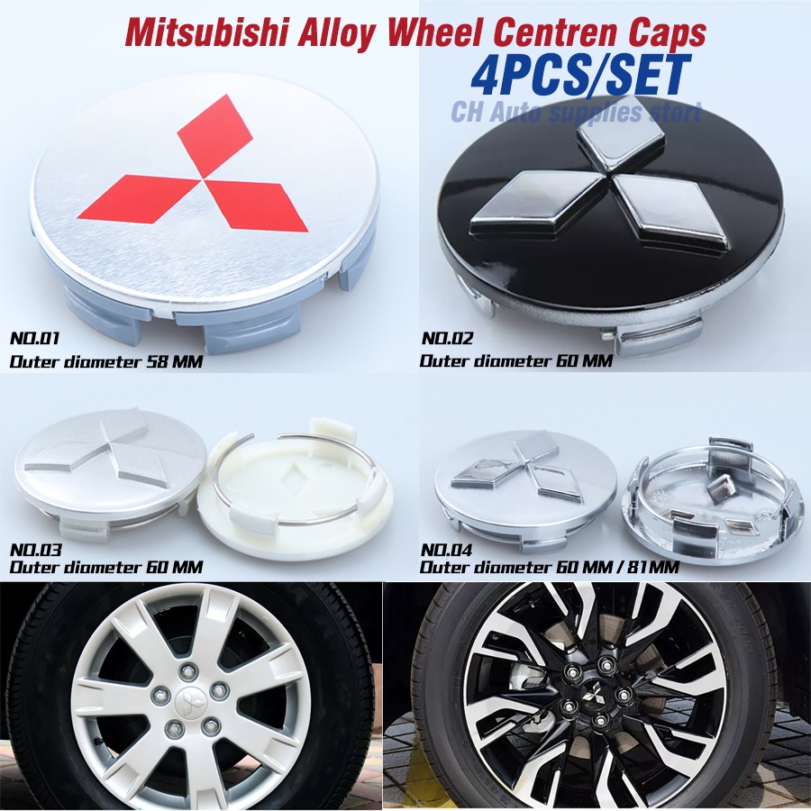 4pcs/set Car Wheel Center Hub Cap Fit Wheel Hub Cover Wheel Cover Tire ...
