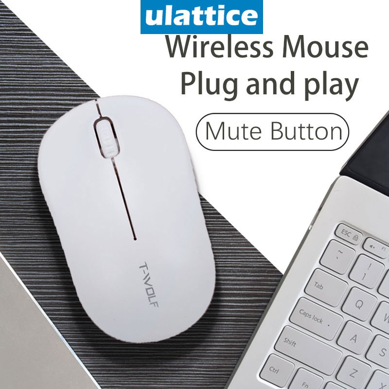 Ulattice pink wireless mouse cute wireless gaming mouse mice with ...