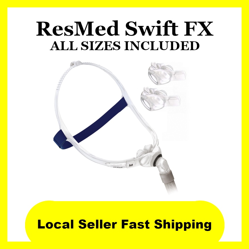 ResMed Swift FX Nasal CPAP Mask (ALL SIZES INCLUDED) for Obstructive ...