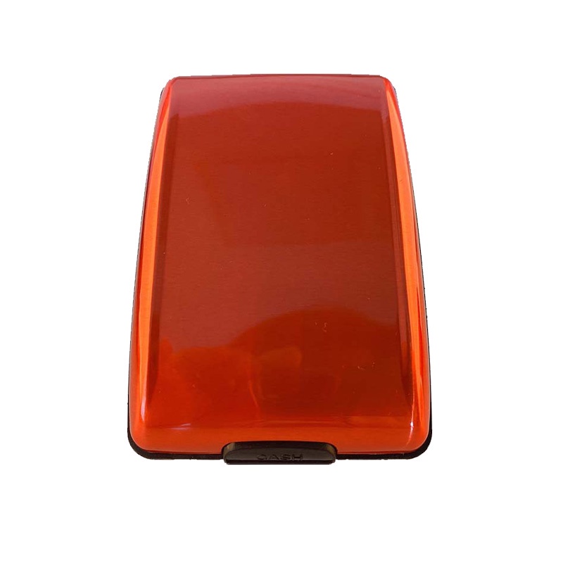 1PC RFID Scan Protected Aluminium Alloy Wallet Hard Multi Function Card ...