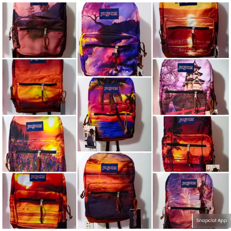 jansport backpack rigthpack with design | Shopee Philippines