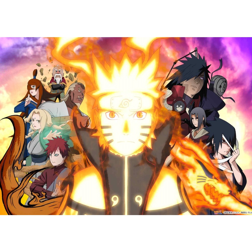 Naruto Shippuden Anime Poster A4 Size | Shopee Philippines