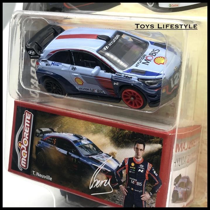 Majorette Diecast Car - Hyundai Thierry Neuville Wrc Rally 1:64 ...