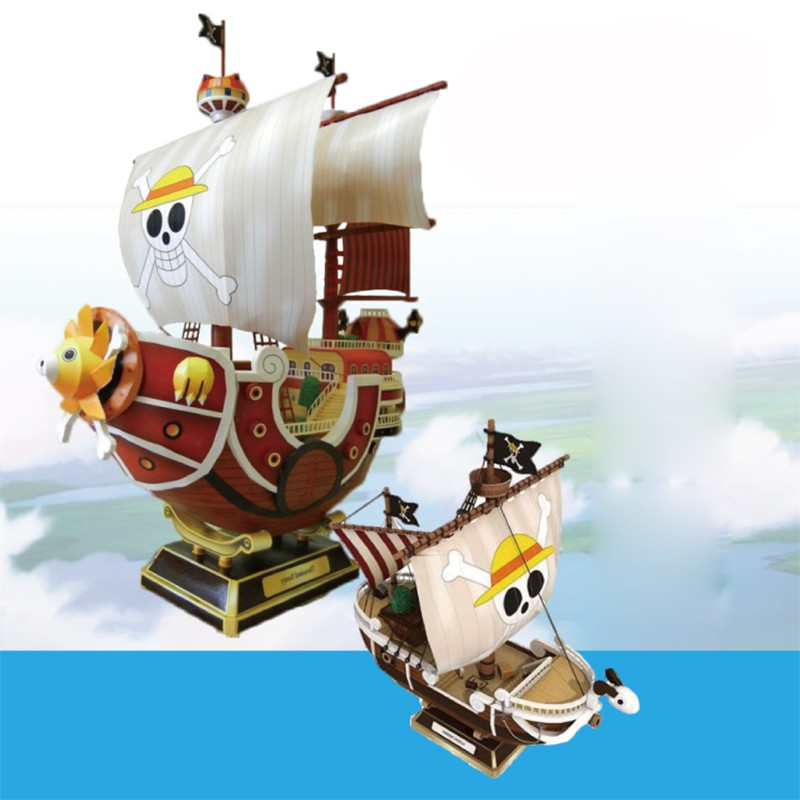 DIY Papercraft One Piece Thousand Sunny Going Merry Ship PaperModel 3D ...