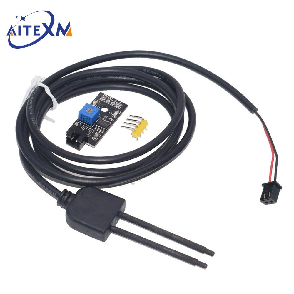 Soil Moisture Sensor and Soil Detector Module Soil Moisture Test Soil ...