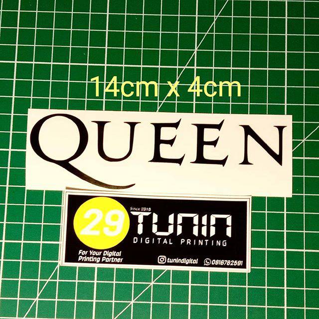 Oracal Queen Band Cutting Sticker Sticker | Shopee Philippines