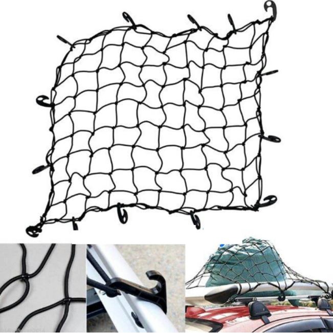 Net Rope Hook Roof Tub Net Cargo Luggage Storage Roof Rack Car | Shopee ...